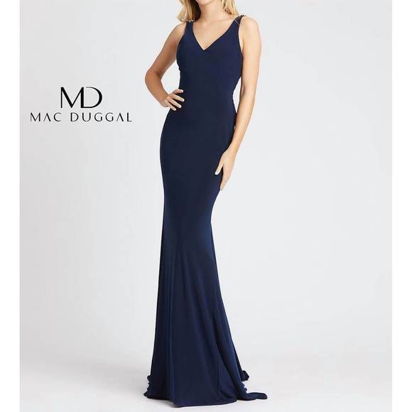 Mac Duggal | Dresses | New Mac Duggal 250 In Midnight | Poshmark